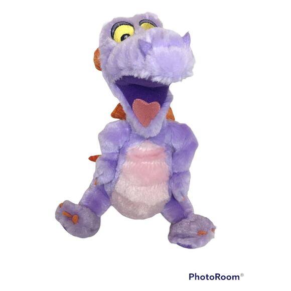 Disney | Toys | Disney Parks Store Figment 9epcot Dragon Purple Plush ...